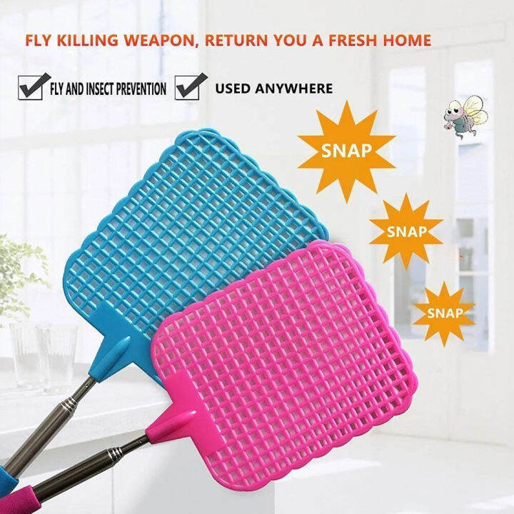 Suitable for Indoor and Outdoor Mosquito and Fly Killing Fly Swatter ...