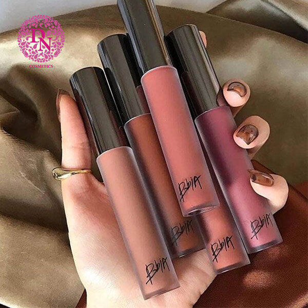 Son bia bbia bibia ver 8 màu 34 35 36 37 38 màu nâu cam hồng đất son ...