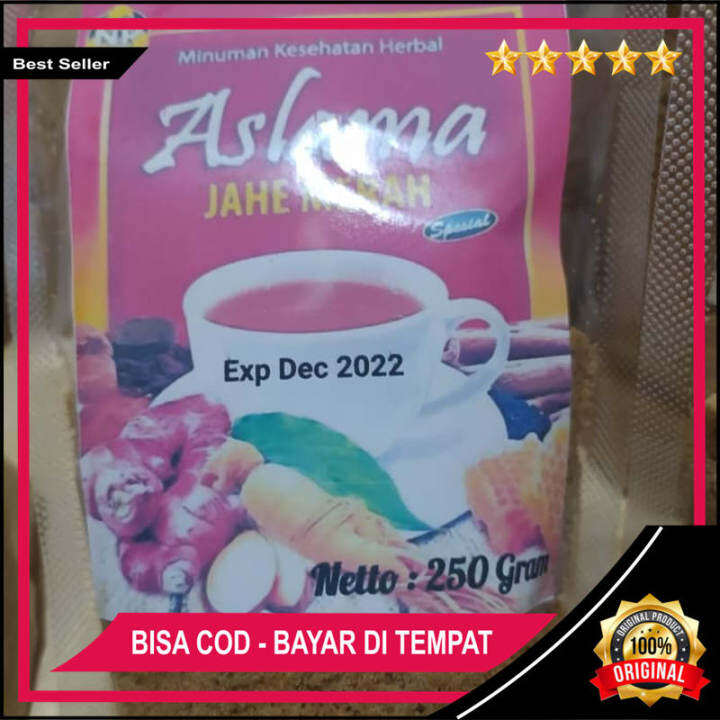 (COD / BAYAR DITEMPAT ) Jahe Merah Asli 250 gr Jahe Aslama Asli Kemasan ...