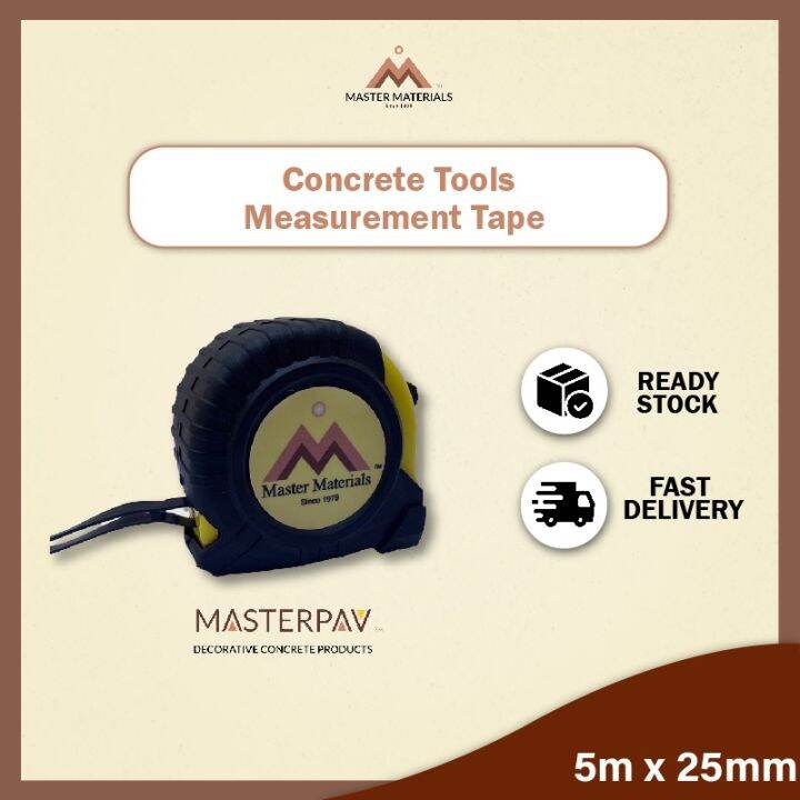 MASTERPAV Measurement Tape 5m/Tape Ukur/Scale Ruler/Measurement ruler ...