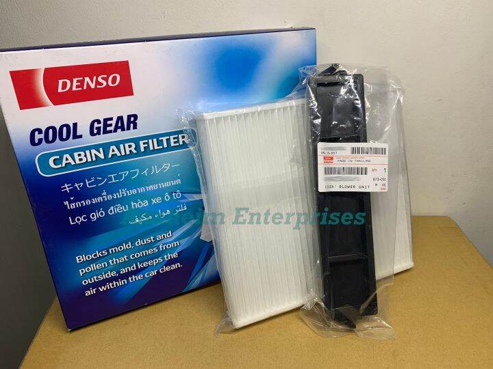 Isuzu Dmax D-Max 2013 - 2020, Mux Cabin Aircon Filter Cover and Denso ...