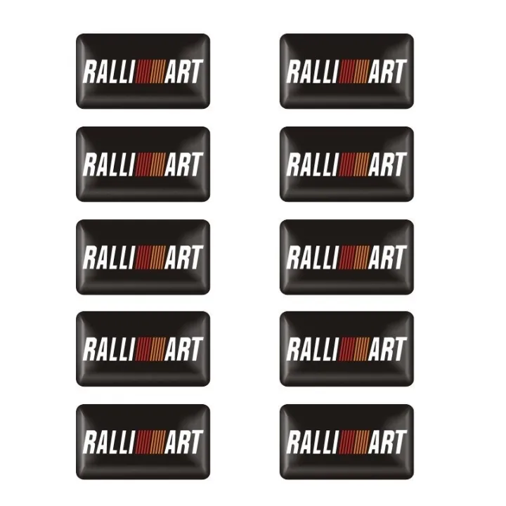RALLIART Badges Car Styling Sticker Emblems (10pcs.) | Lazada PH