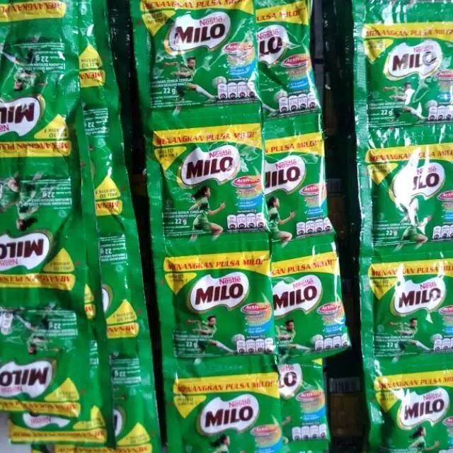 Milo sachet 22 gr renceng isi 10 pcs | Lazada Indonesia