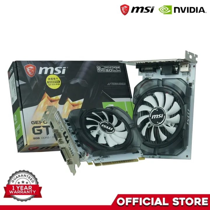 MSI Video Card Nvidia Geforce GT 730 2GB V3 128bit GDDR3 Graphics Card | Lazada PH