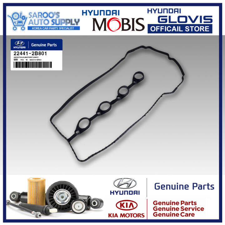[Genuine] Cylinder Head Cover Gasket / Rocker Cover Gasket For Elantra ...