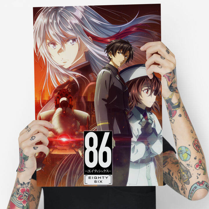 86 Eighty Six A3 A4 Poster Anime Home Gaming Room Decor Wall Posters ...