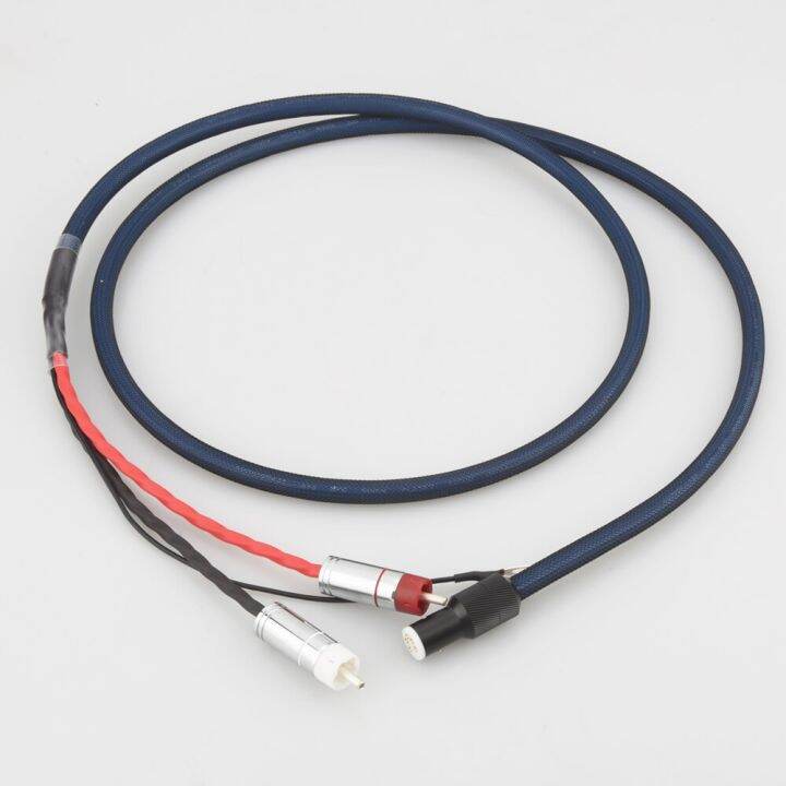 New Audiocrast OFC Silver Plated With shielding RCA 5 pin DIN XLR U spade plug Audio Phono ...