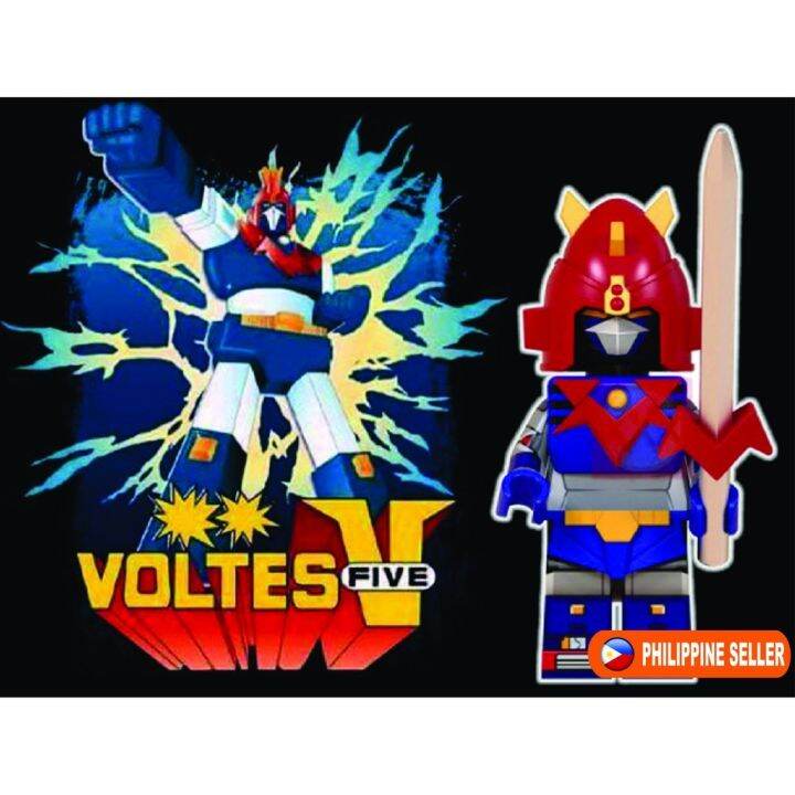 Compatible VOLTES V Bricks Minifigures Japanese Robots Building Block ...