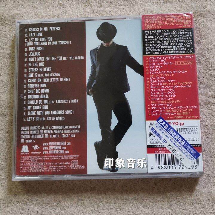 Original genuine ne yo - r.e.d RNB love song CD | Lazada PH