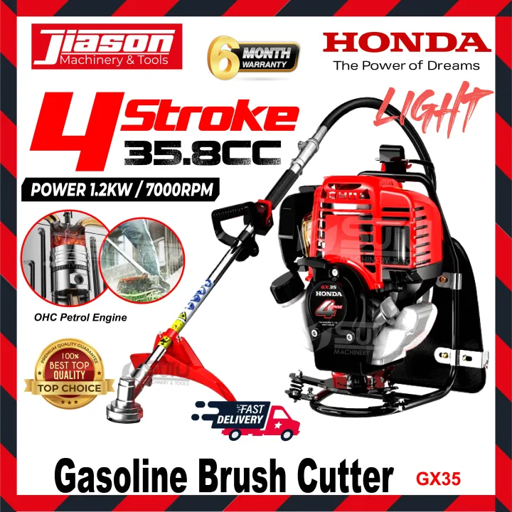 HONDA GX35 / GX-35 4-Stroke Gasoline Engine Brush Cutter 35.8cc 1.2kW | Lazada