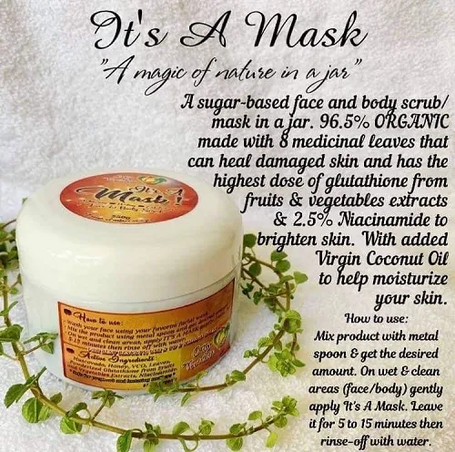 Cutis Porcelana It's A Mask Organic Whitening Scrub | Lazada PH