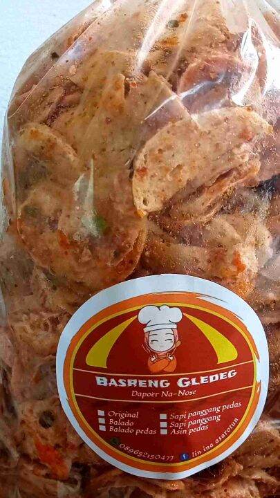 BASRENG GLEDEK 1 KG KRIUK DAN RENYAH DIJAMIN RASA TERMANTUL | Lazada ...