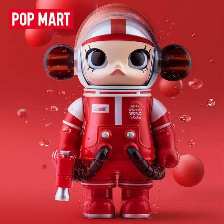 คอลเลกชั่น POP MART MEGA ชุด100% อวกาศ MOLLY ขนาดใหญ่ของเล่นกล่องทึบของ ...