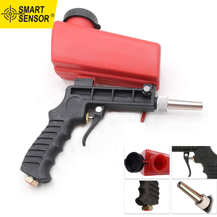 Smart Sensor 1/4'' 90psi Handheld ABS Air Sandblasting Machine Flow ...