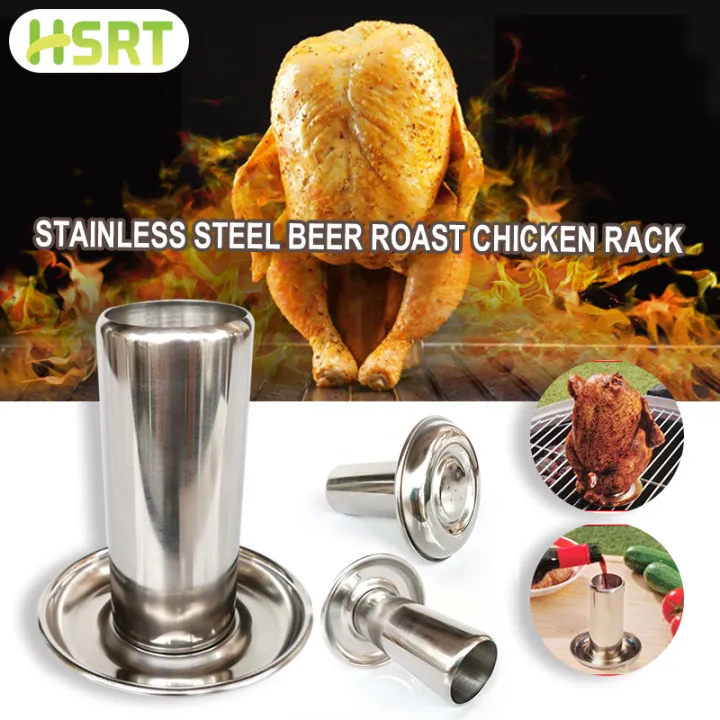 HSRT Stainless Steel Vertical Poultry Turkey Chickens Roaster Rack with ...