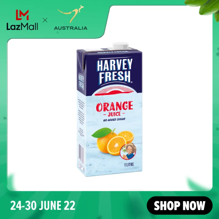 HARVEY FRESH น้ำส้มจากน้ำส้มเข้มข้น 1L | Lazada.co.th