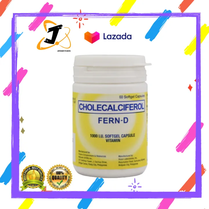 Fern D 120 Softgel Capsule | Lazada PH
