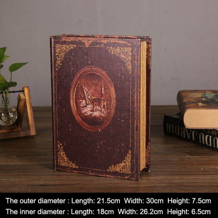 Retro Fake Book Secret Hidden Safe Diversion Simulation Book Secret ...