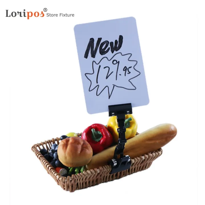 A5 Hand Writing Card White Black Chalk Board Food Name Tags Buffet ...