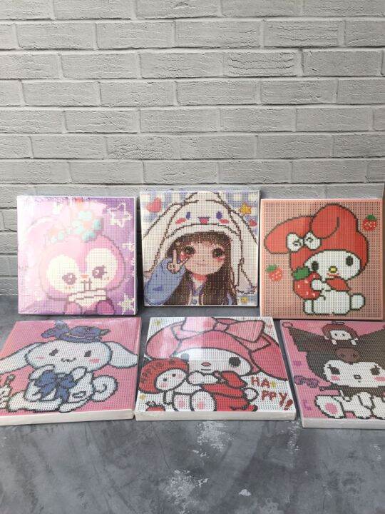 DIY Frame Bingkai Sticker Pop diamond Sticker 5D painting disney ...