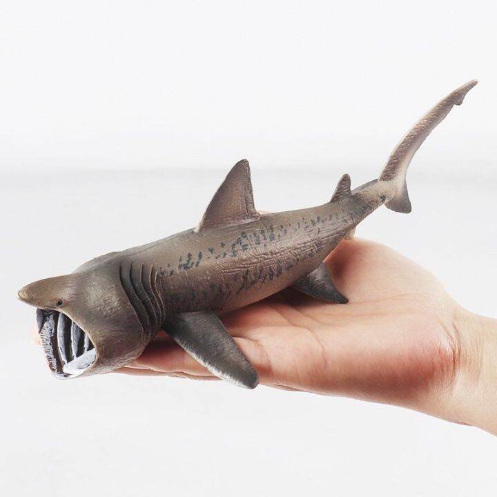 Basking shark toy children solid simulation model of Marine animals ...