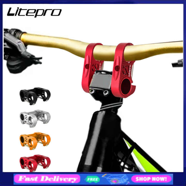 Litepro Bicycle Stem Folding Bike S95 Double Stem 412 Hollow MTB Road ...