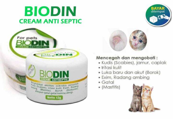 OBAT KULIT JAMUR SCABIES EKSIM LUKA BAKTERI PARASIT UNTUK ANJING ...