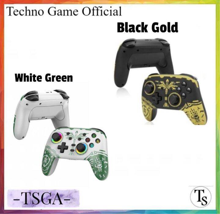 BSP S08 Zelda TOTK for Switch PS4 PS3 Wireless Gaming Pro Controller ...