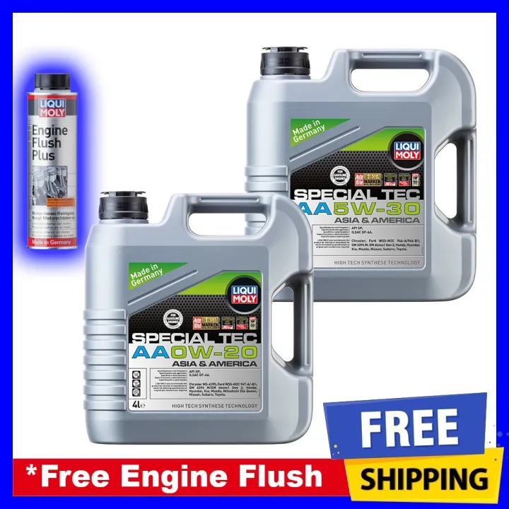 Liqui Moly Fully Synthetic Special Tec AA 0W-20 5W-30 Engine Oil (0W20 ...