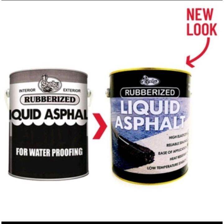 SHELBY RUBBERIZED LIQUID ASPHALT WATERPROOFING FIREWALL BLACK PAINT 1 ...