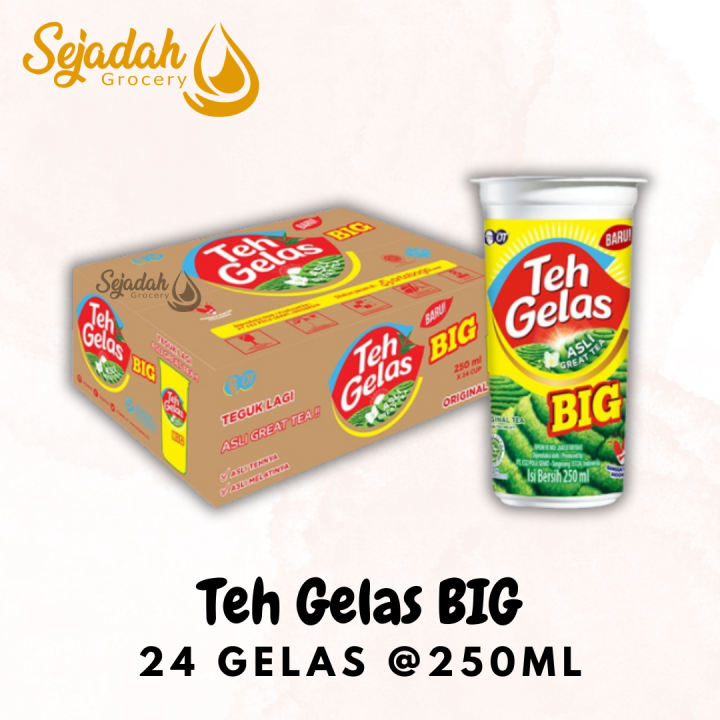Teh Gelas BIG Karton | Lazada Indonesia