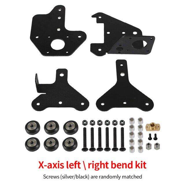 3d Printer Parts X Axis Motor Mount Bracket Right/ Left X Axis Front ...