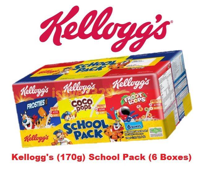 Kellogg's (170g) School Pack (6 Boxes) | Lazada