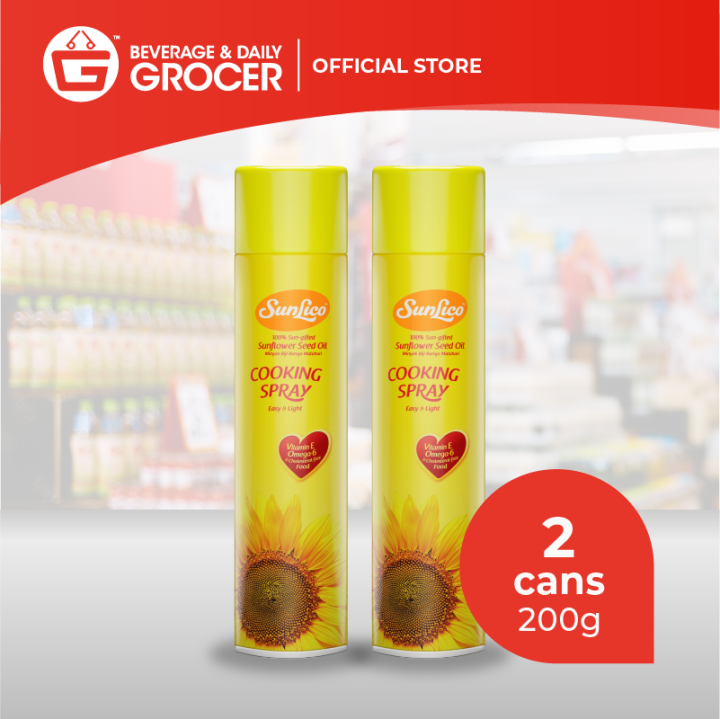 SunLico Cooking Oil Spray 200g (2 x 200g) 2 Cans | Lazada