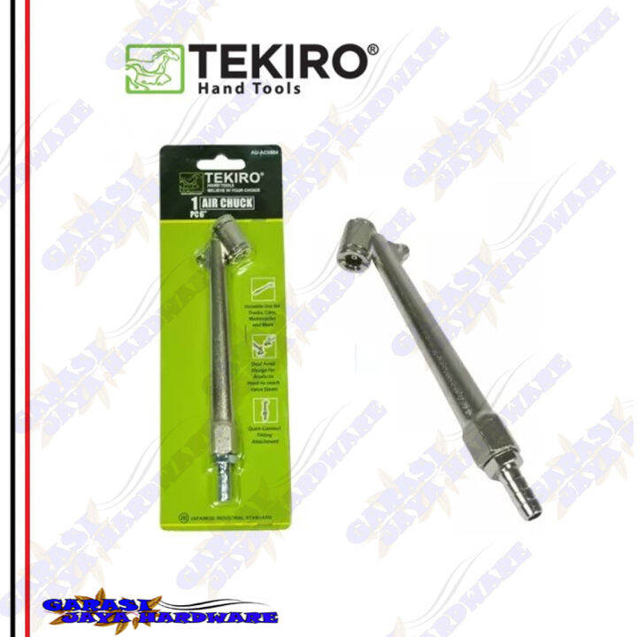 TEKIRO AIR CHUCK 6 INCH ALAT PENGISI ANGIN POMPA BAN TIRE AU-AC0984 ...