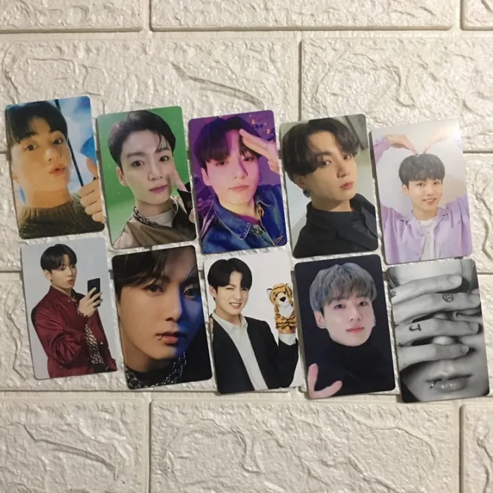 10pcs BTS Jungkook JK Photocard Unofficial - 2021 Special Edition ...