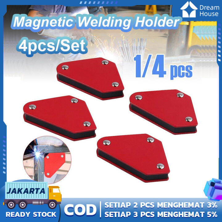 【Pengiriman Lokal + *COD】DHT Siku Las Magnet 3/4/5" / Magnetic Welding ...