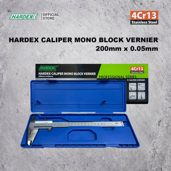 HARDEX Caliper Mono Block Vernier | Lazada