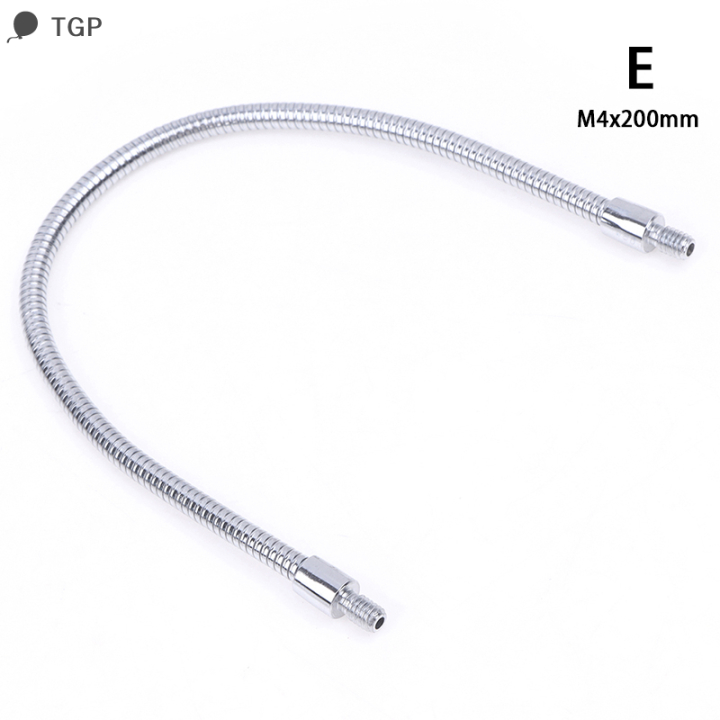 🎈 TGP LED Gooseneck M4 Black Silver Microphone Positioning Hose Two ...