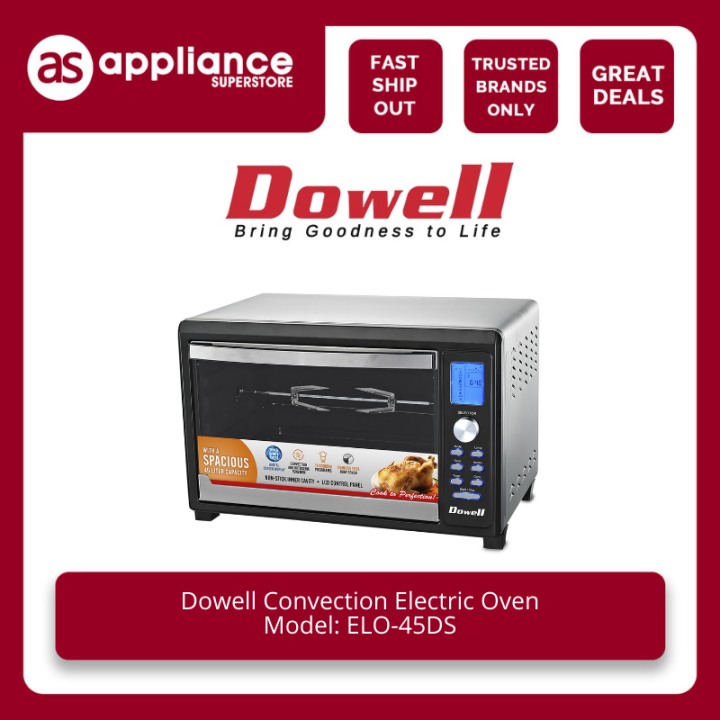 Dowell 45L Convection Electric Oven ELO-45DS | Lazada PH