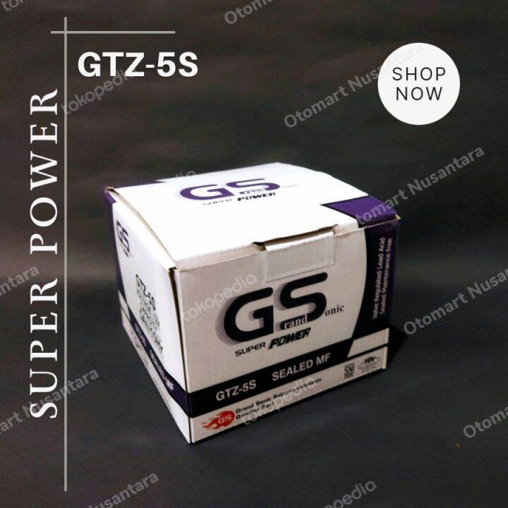 Aki Motor Honda Supra X 125 GTZ5S GS Y Accu Kering MF | Lazada Indonesia