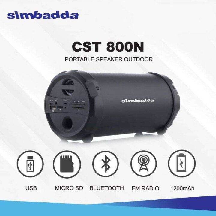 Speaker Simbadda CST 800N Original Music Player Bluetooth Outdoor ...