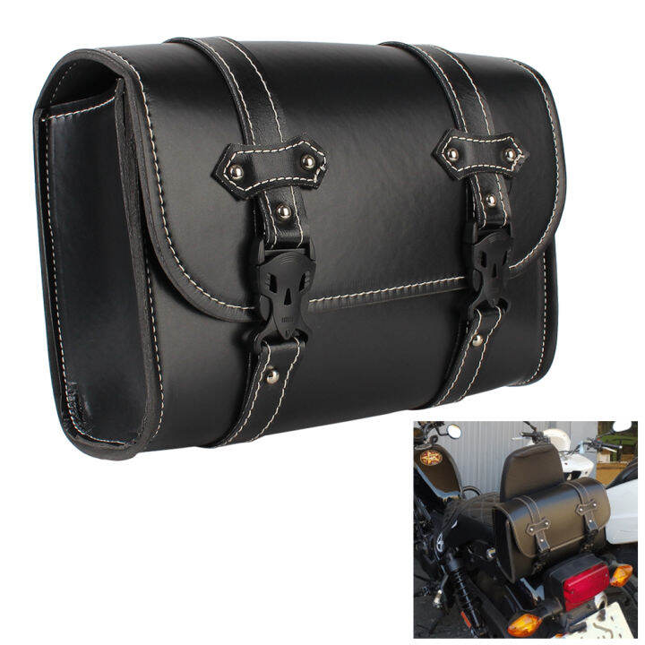 Luggage Side Bag Storage Tool Pouch Universal Waterproof Motorcycle ...