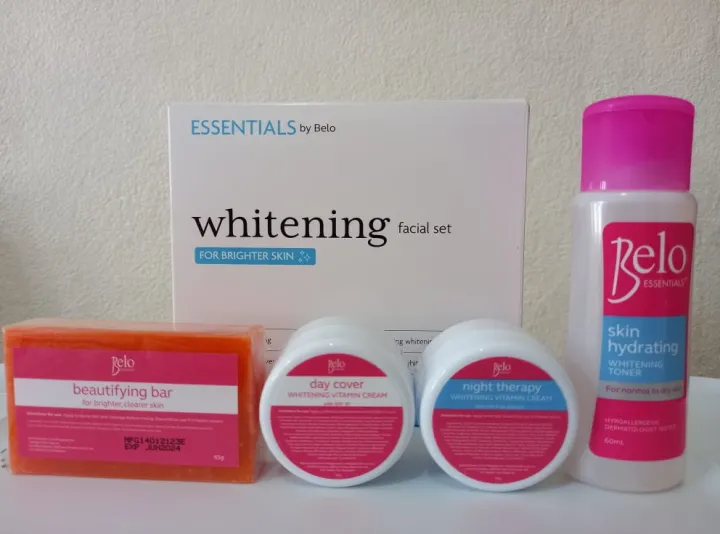 Essentials By Belo Whitening Facial Set | Lazada PH