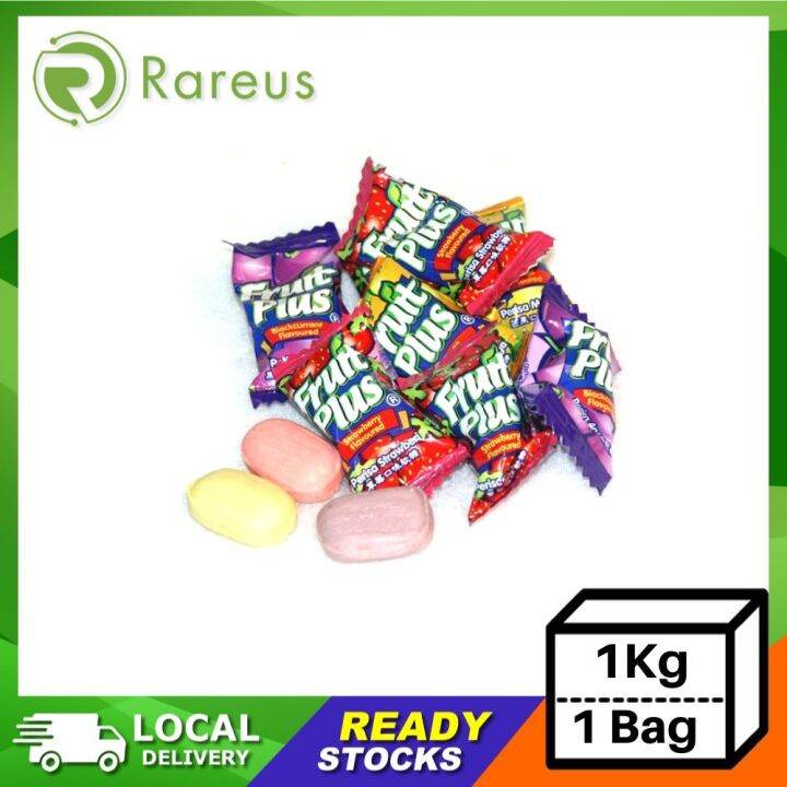 Fruit Plus Soft Candys Mixed Flavour (1kg x 1 bag) | Lazada Singapore
