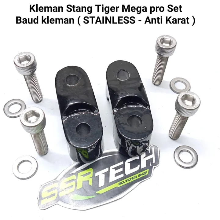 Klem Kleman stang Honda Tiger Mega Pro Set | Lazada Indonesia