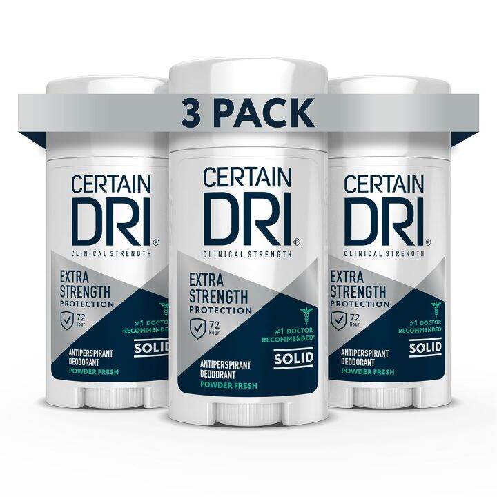 Certain Dri Extra Strength SOLIDเซอร์เทนดรายเอ็กตร้าสเทรงโซลิดระงับ ...