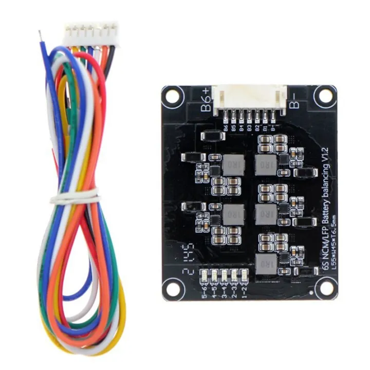 1.2A 6S Active Equalizer Balancer Equalizer Module Li-Ion Lifepo4 Lithium Battery Active ...