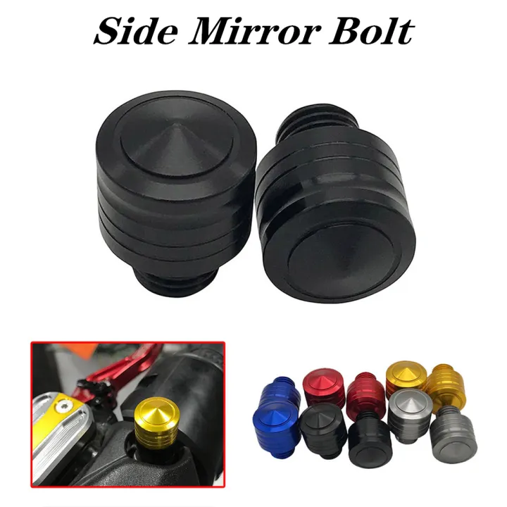 Motorcycle Rearview Side Mirror Threads Adapter Bolt Screws（2pcs ...