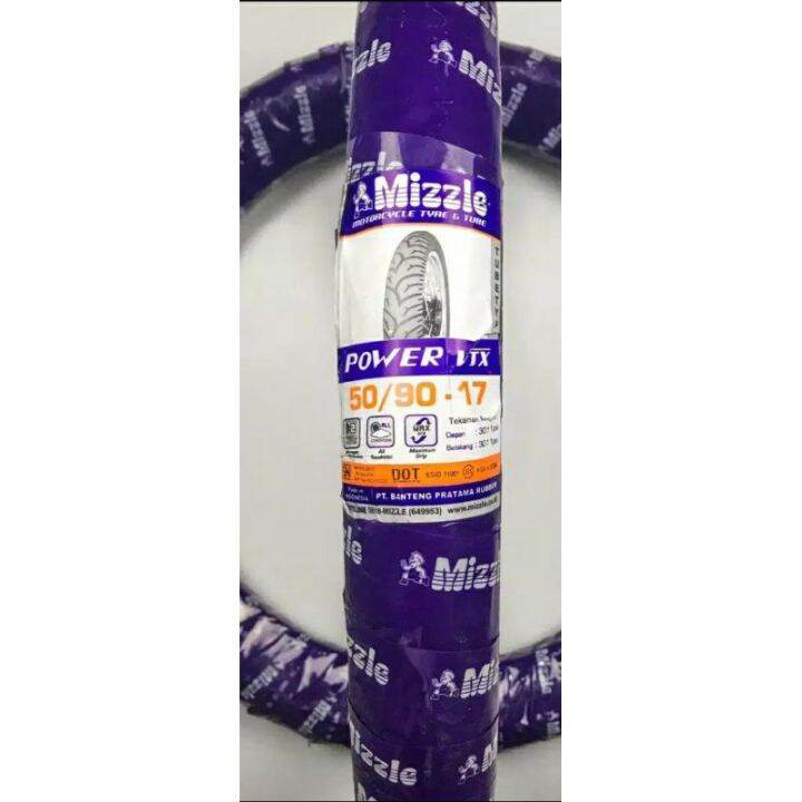 Ban Luar Motor Mizzle 50 - 90 ring 17 VTX - ukuran 200 x17 Power VTX ...